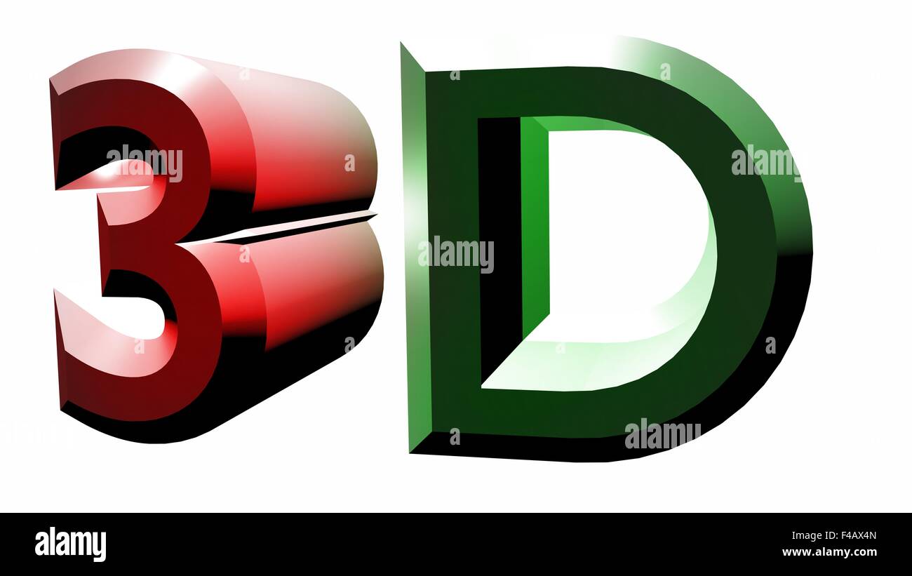 3d sign hi-res stock photography and images - Alamy