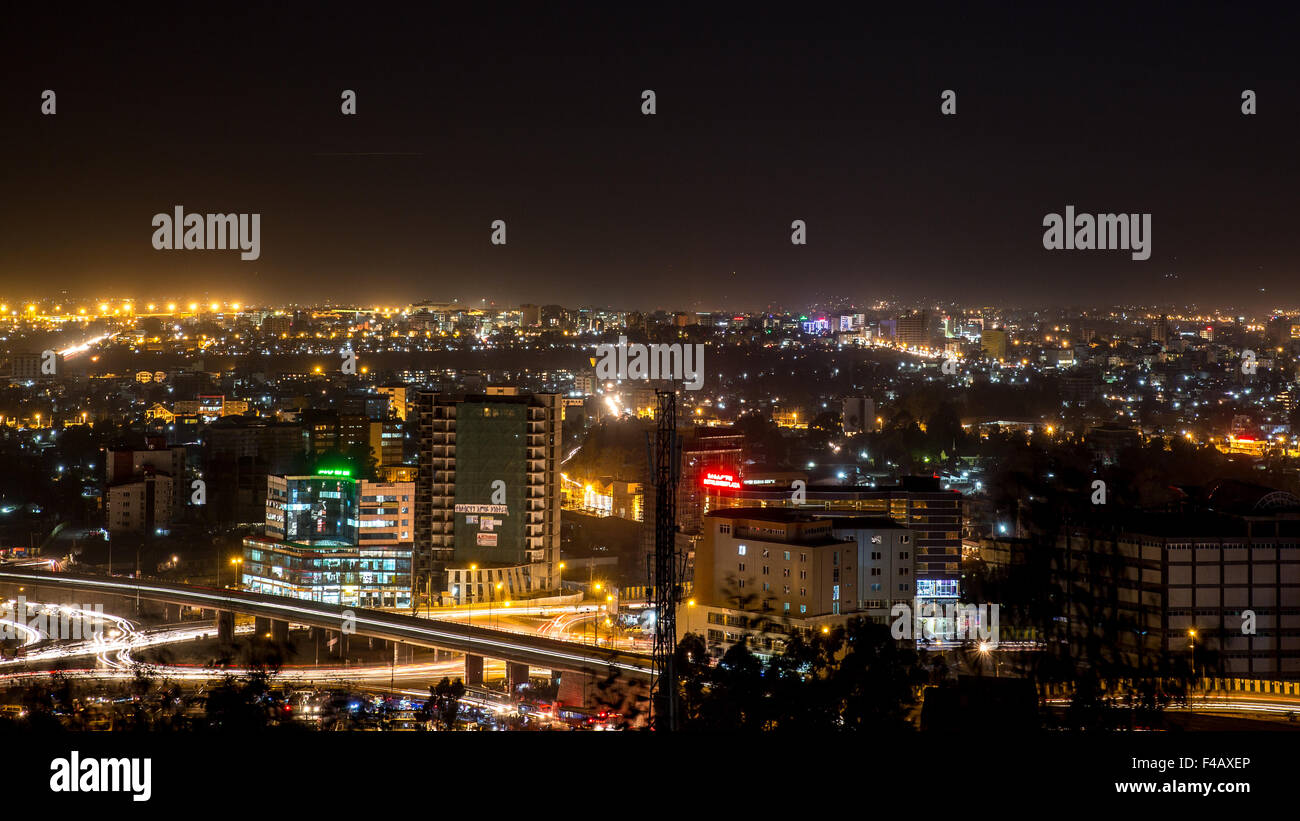 Addis ababa city landscape hi-res stock photography and images - Alamy