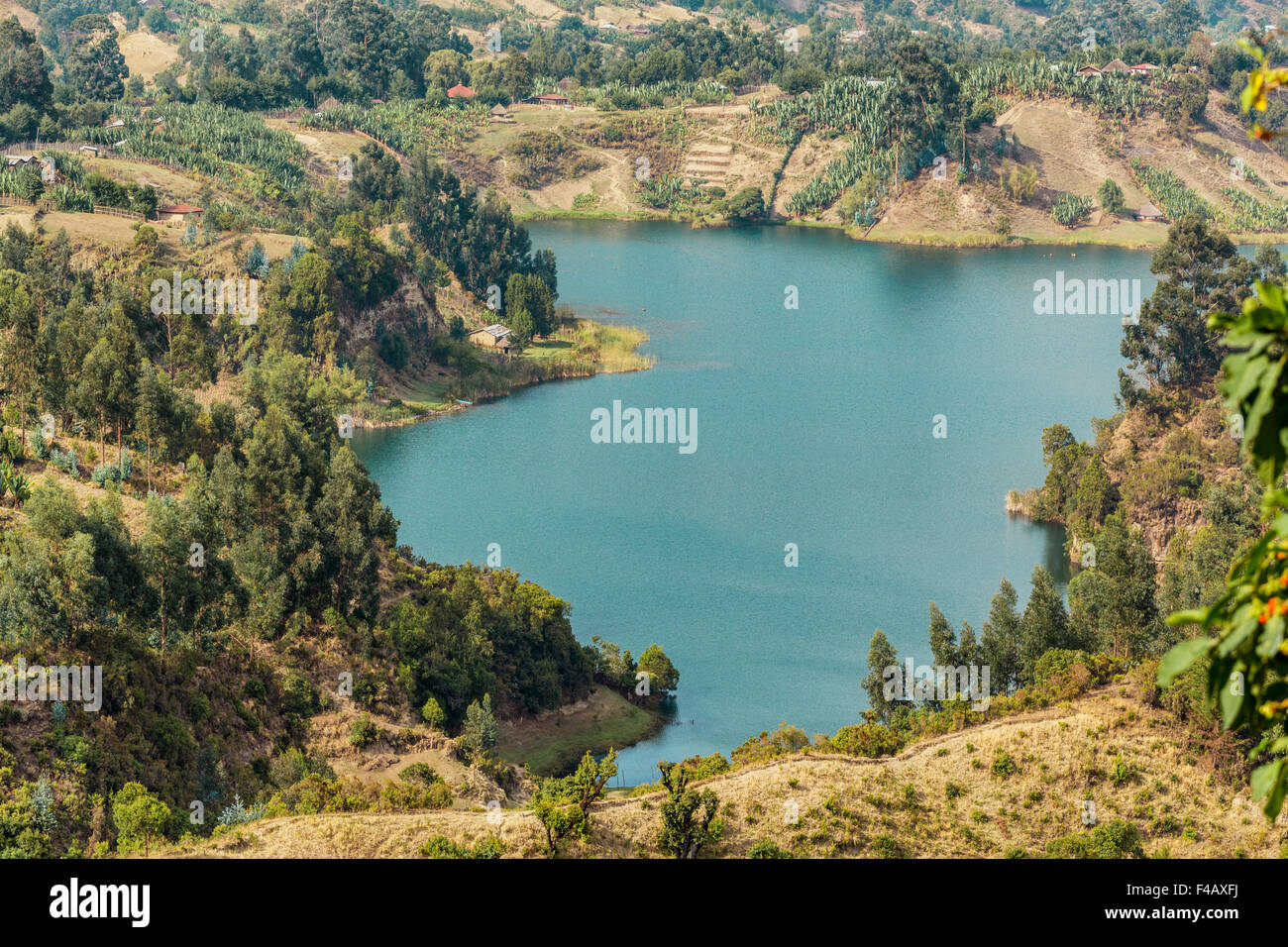 Wonchi Crater lake Stock Photo - Alamy