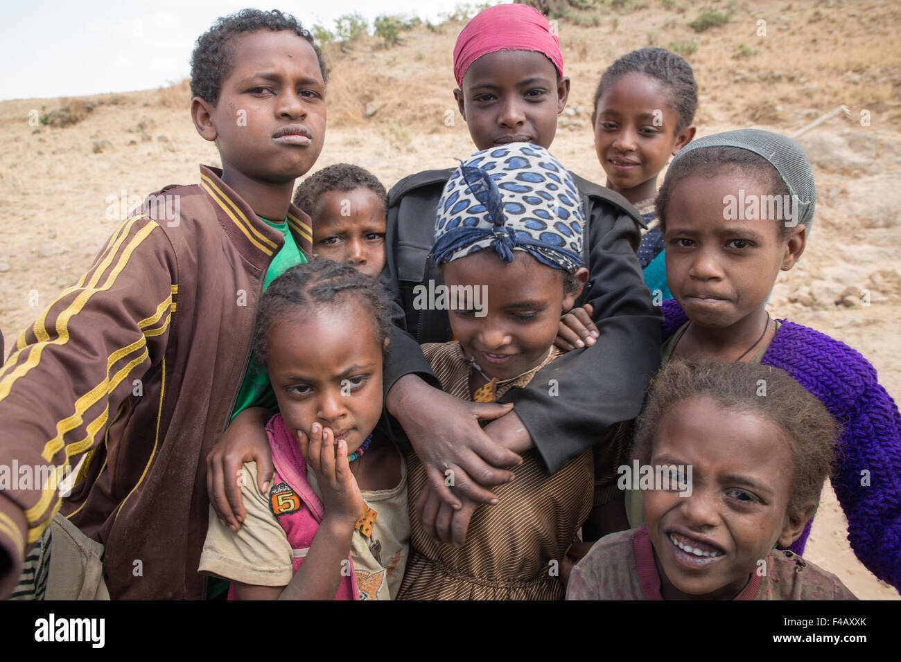Ethiopian kids hi-res stock photography and images - Alamy