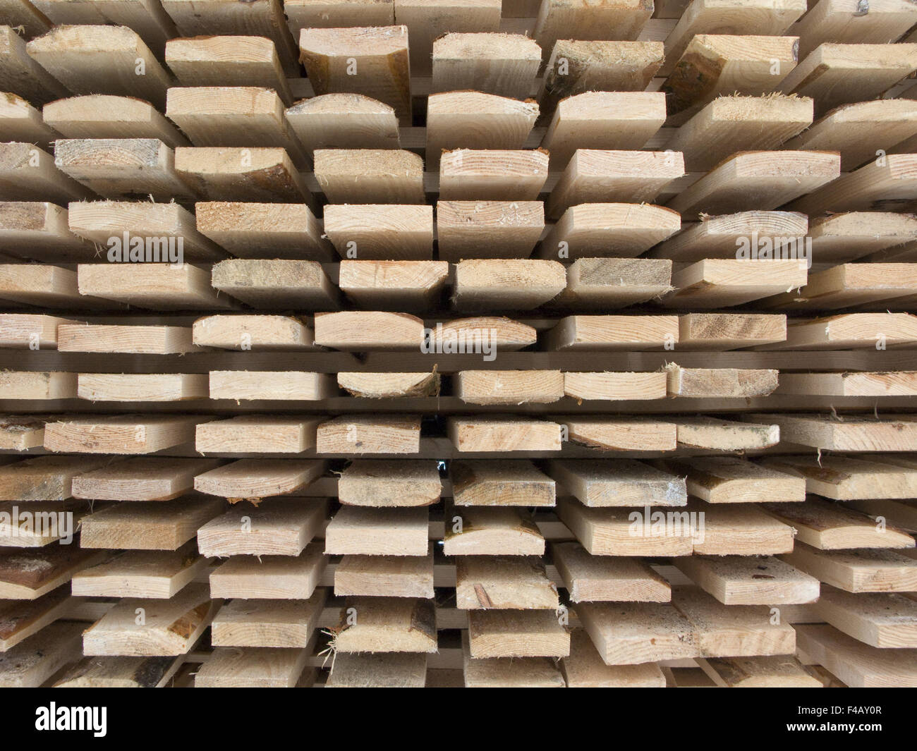 Stack of new wooden boards Stock Photo - Alamy