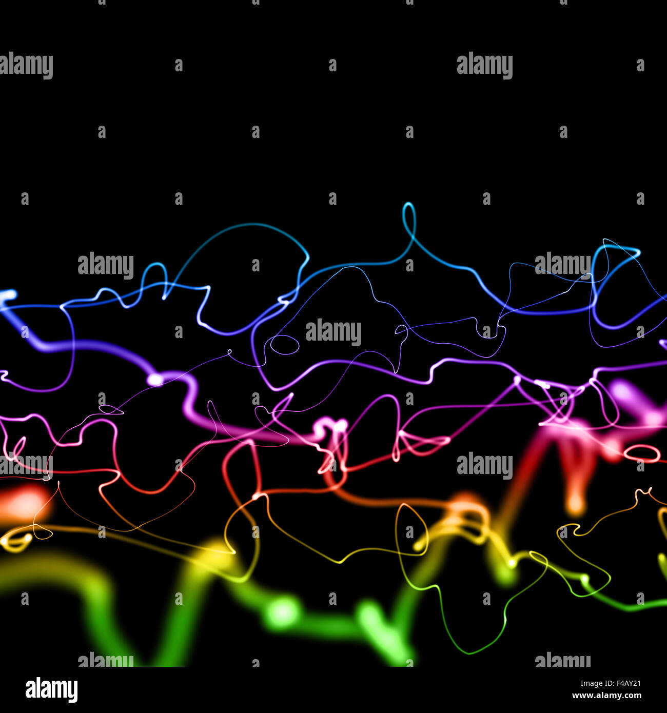 bright colorful neon lines background Stock Photo - Alamy