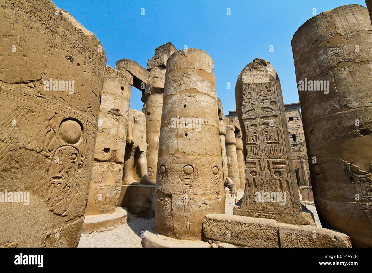 Amun temple of luxor hi-res stock photography and images - Alamy
