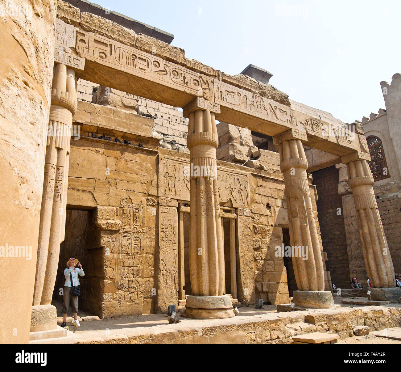 Amun temple of luxor hi-res stock photography and images - Alamy