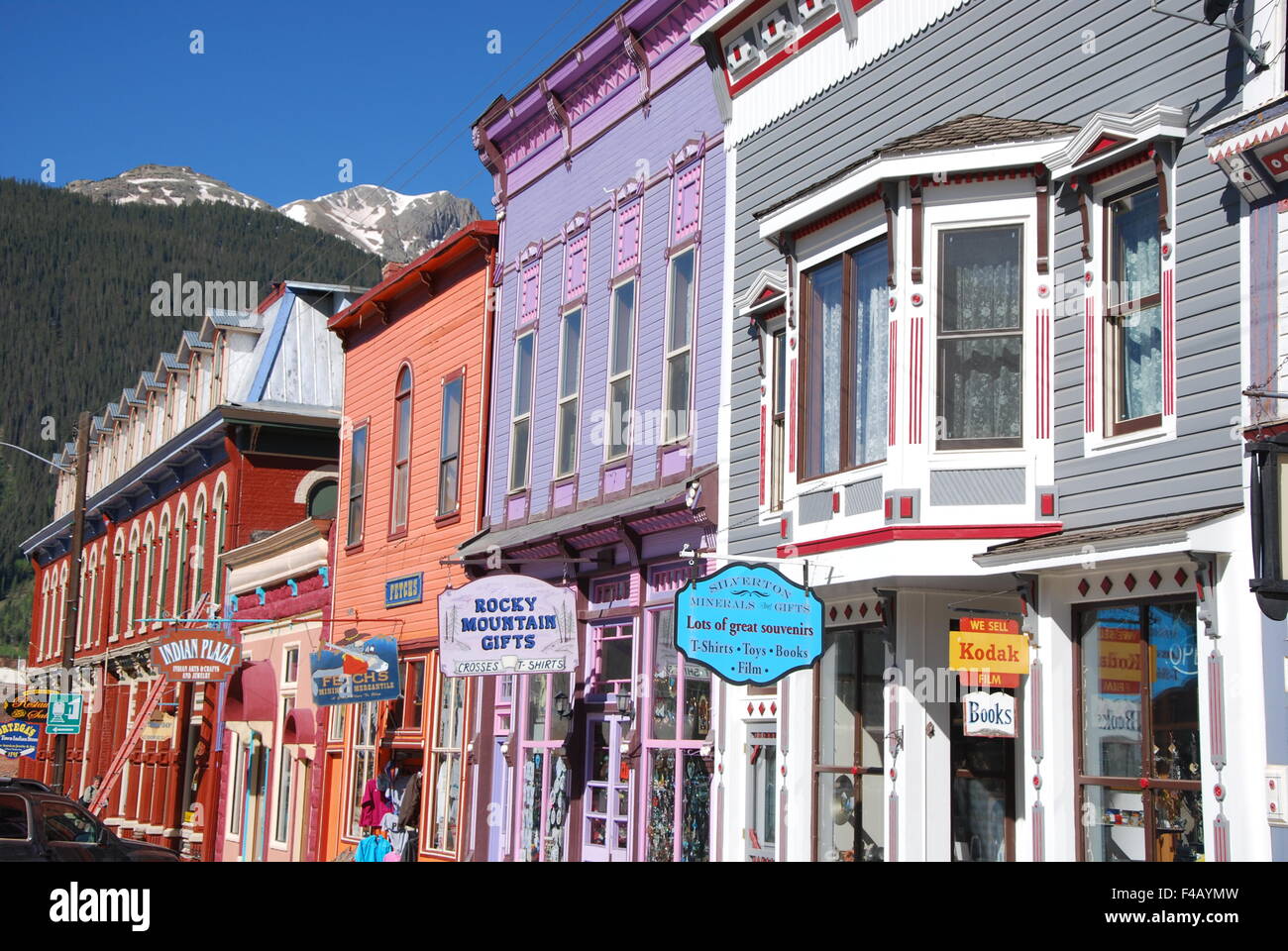 Downtown silverton colorado usa hi-res stock photography and images - Alamy
