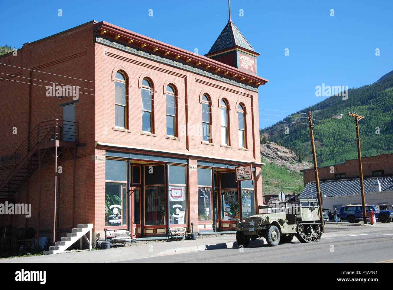 Downtown silverton colorado usa hi-res stock photography and images - Alamy
