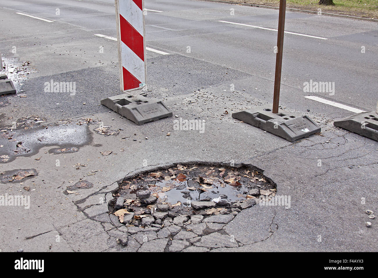 Road surface defects hi-res stock photography and images - Alamy