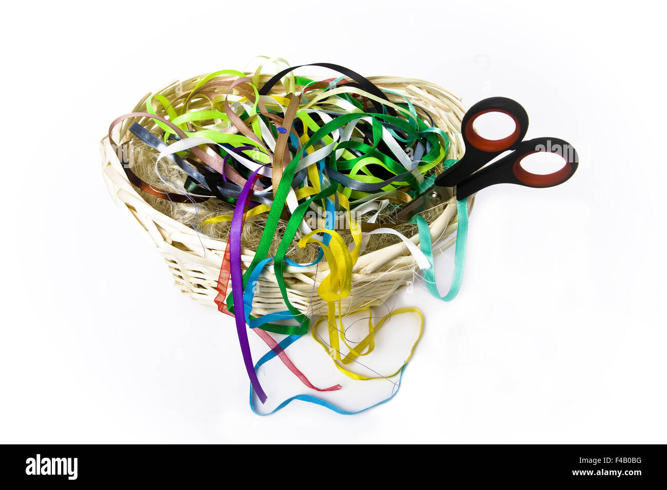 Color silk ribbons Stock Photo - Alamy