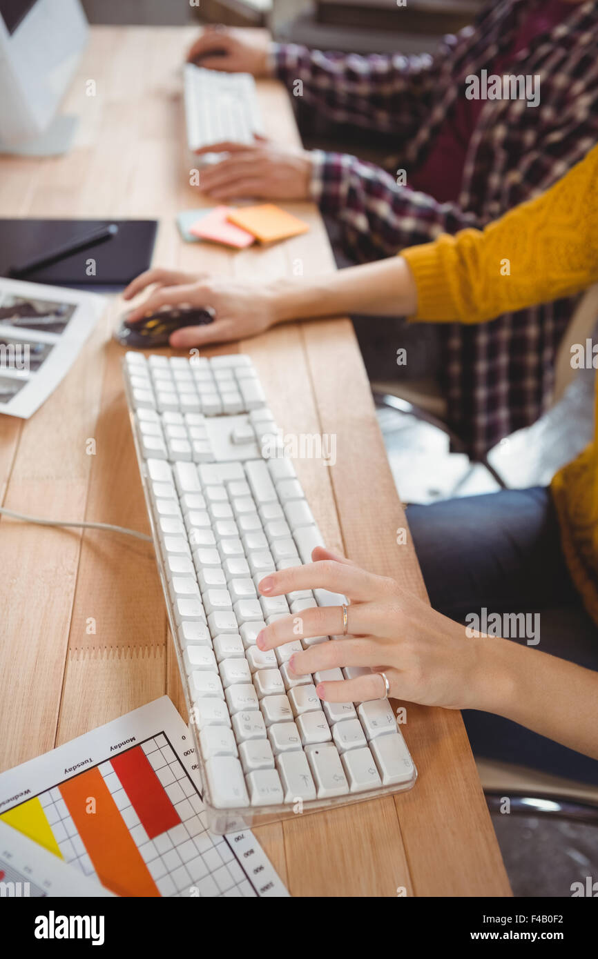 Typing office hi-res stock photography and images - Alamy
