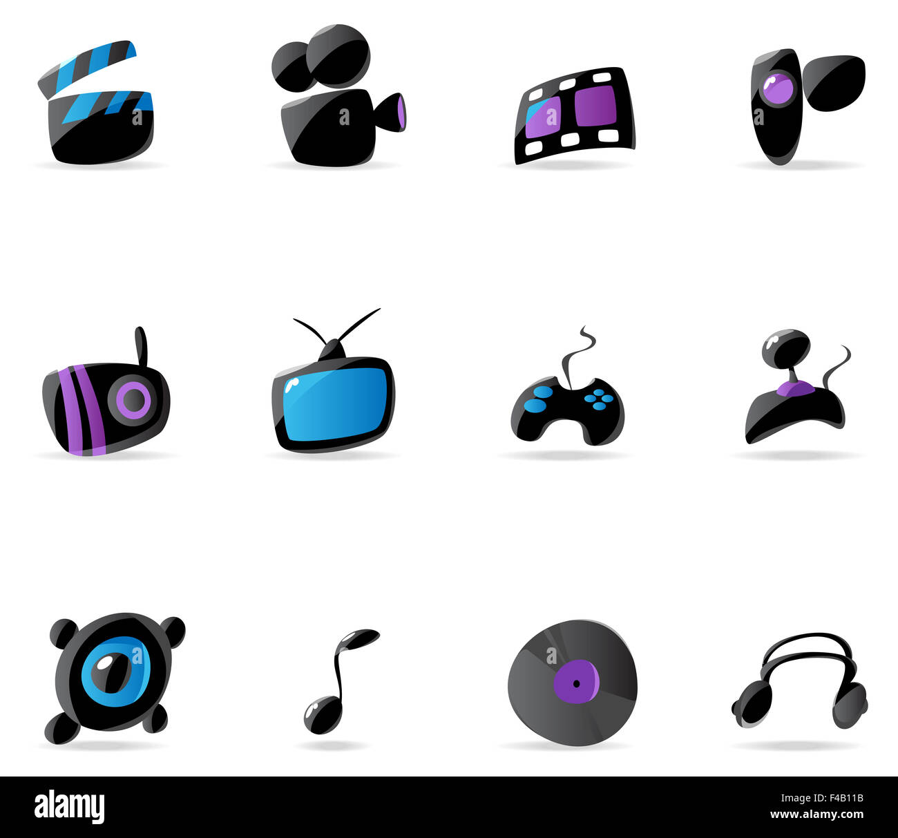 Video Game Icons High Resolution Stock Photography and Images - Alamy