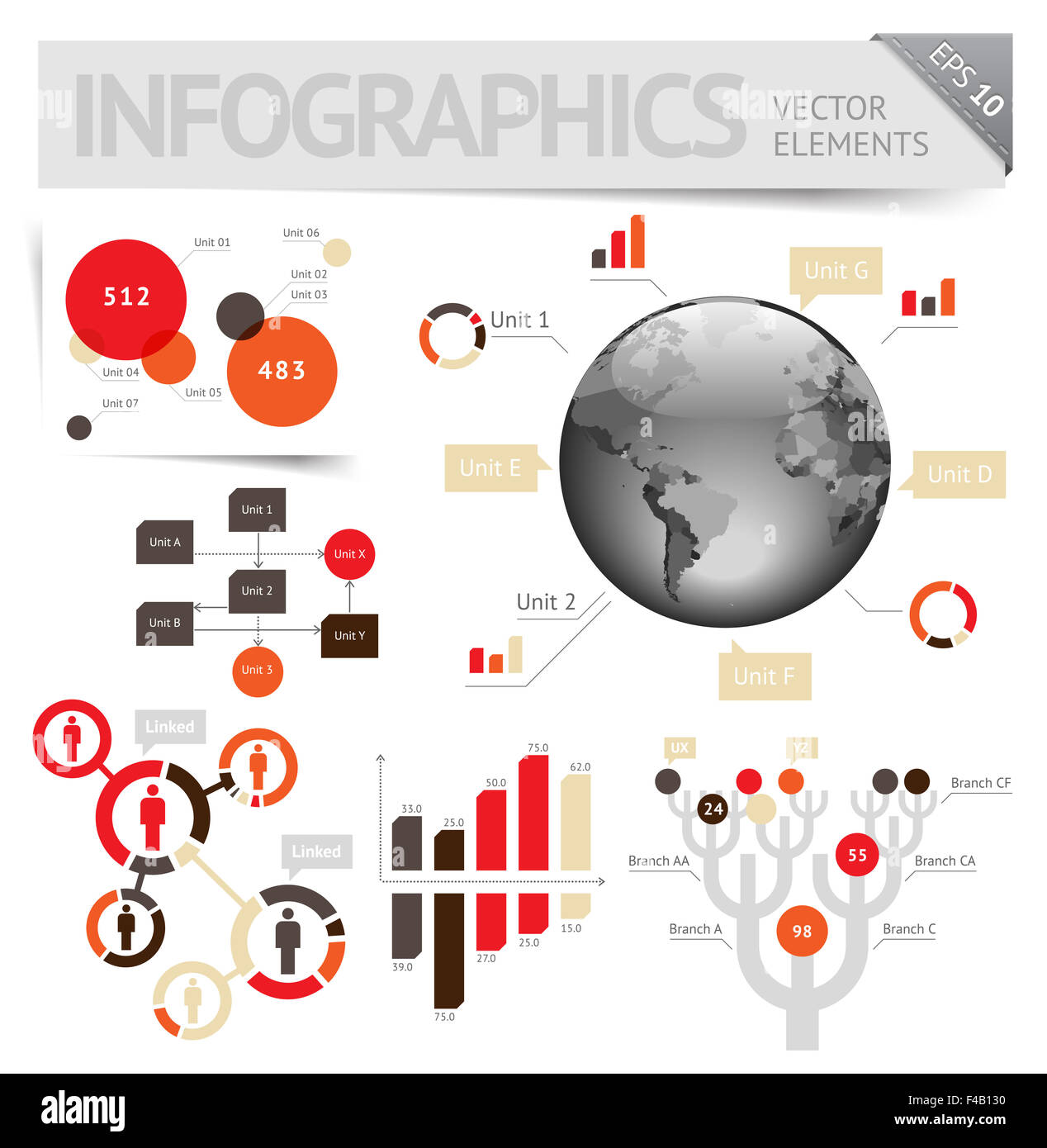 Infographic design elements Stock Photo - Alamy