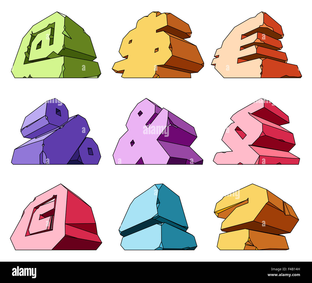 Learning symbols hi-res stock photography and images - Alamy