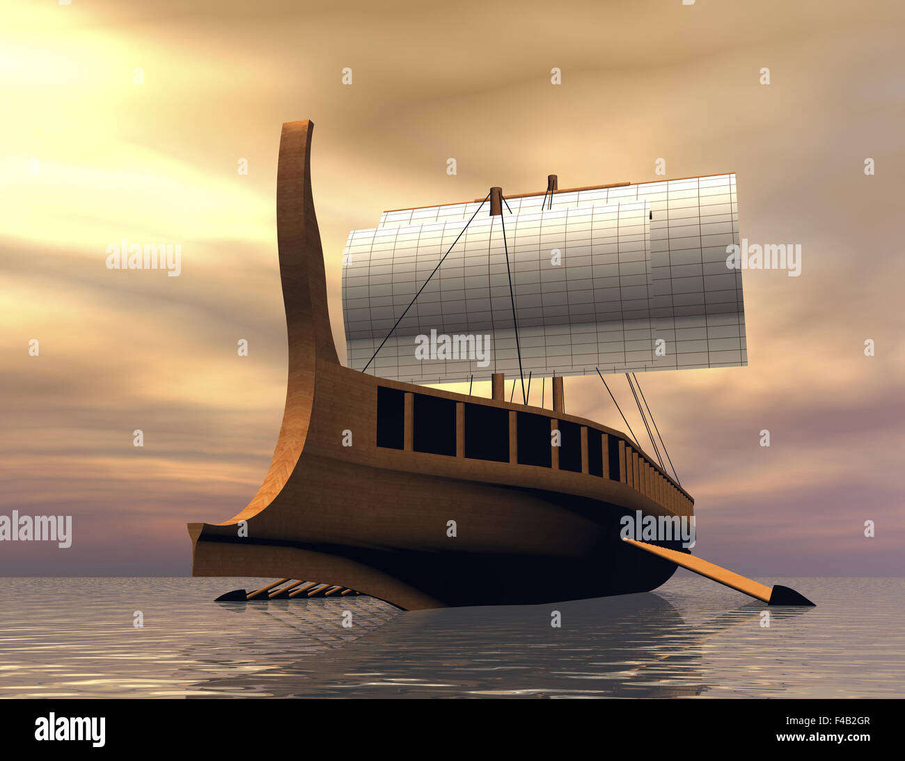 Wikinger segel hi-res stock photography and images - Alamy