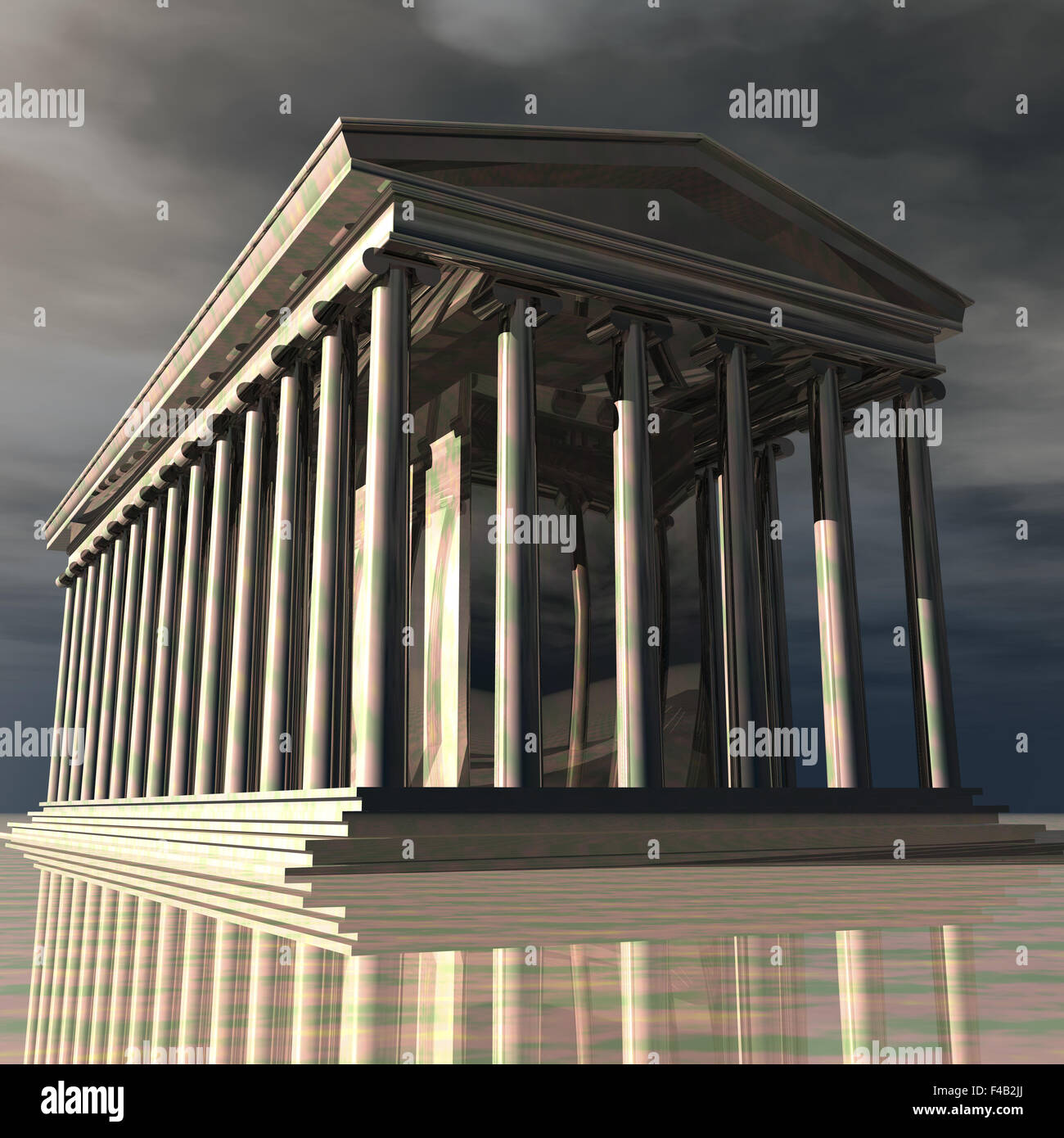 Surrealism temple hi-res stock photography and images - Alamy