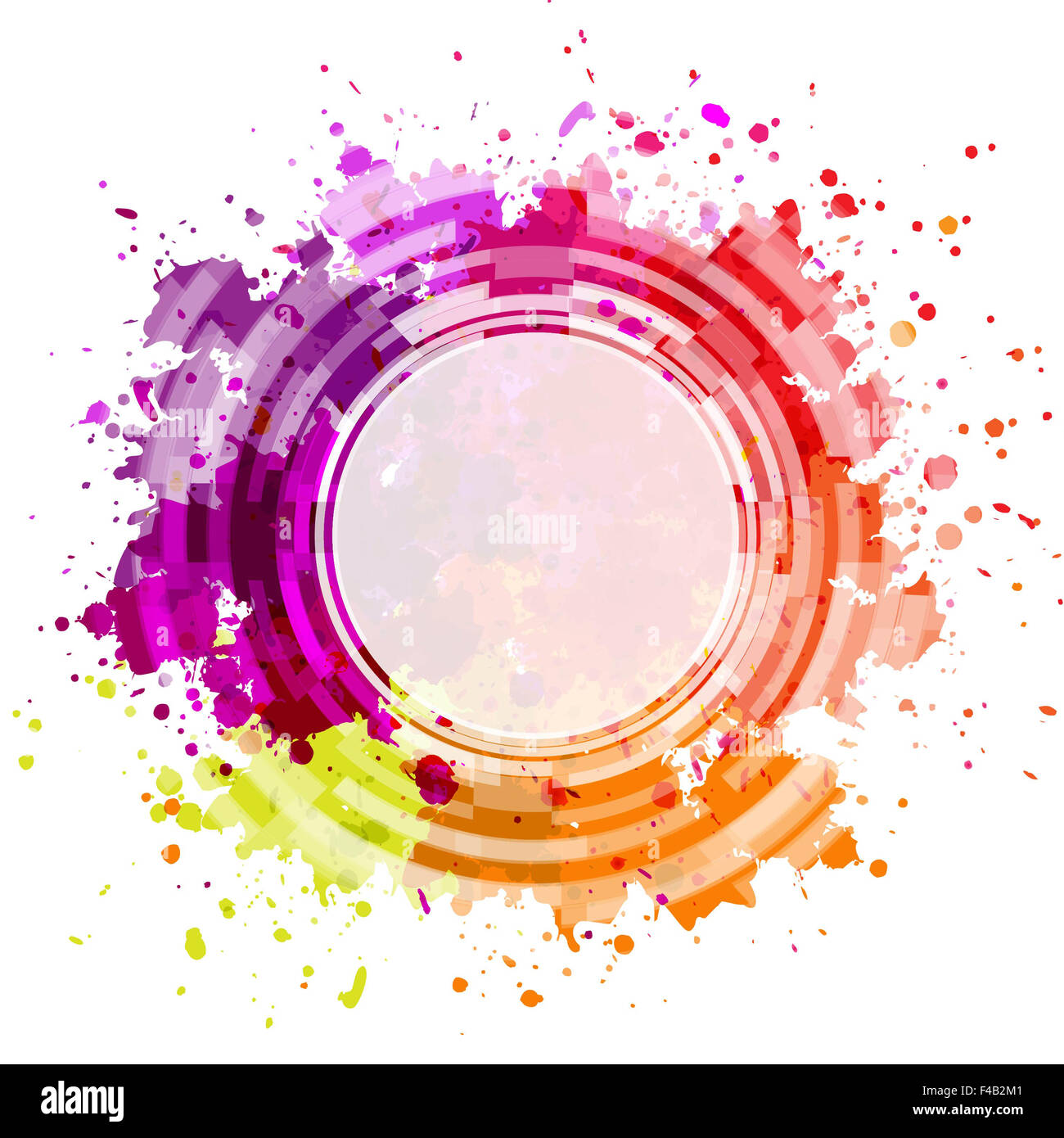 Colorful Blot Background Stock Photo - Alamy