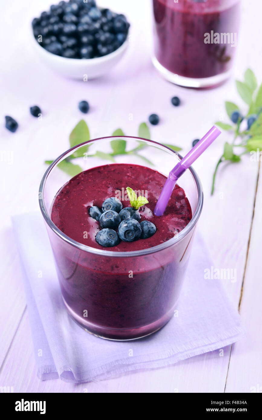 Blueberry juice hi-res stock photography and images - Alamy