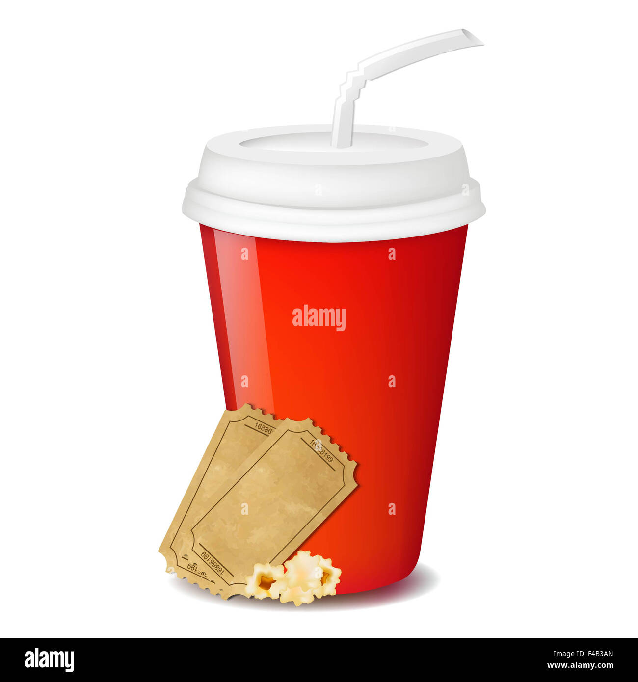 Vintage paper red stripes Cut Out Stock Images & Pictures - Alamy