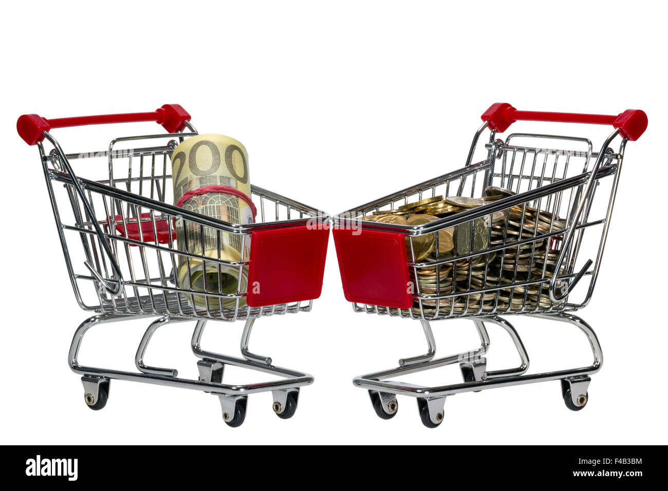 Coin trading cart Cut Out Stock Images & Pictures - Alamy