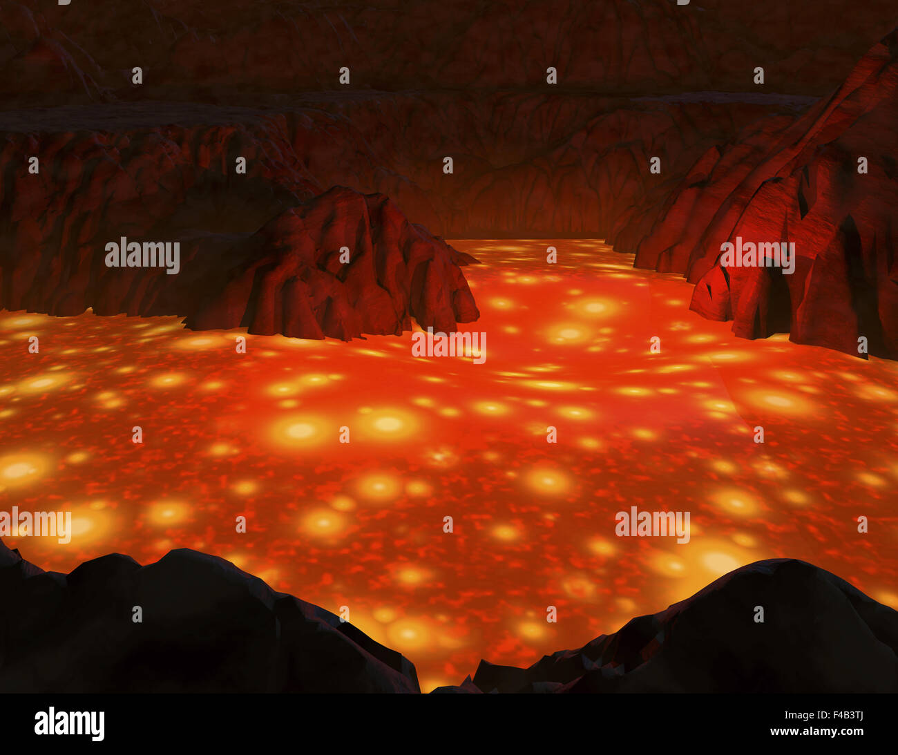 3d eruption visualization hi-res stock photography and images - Alamy