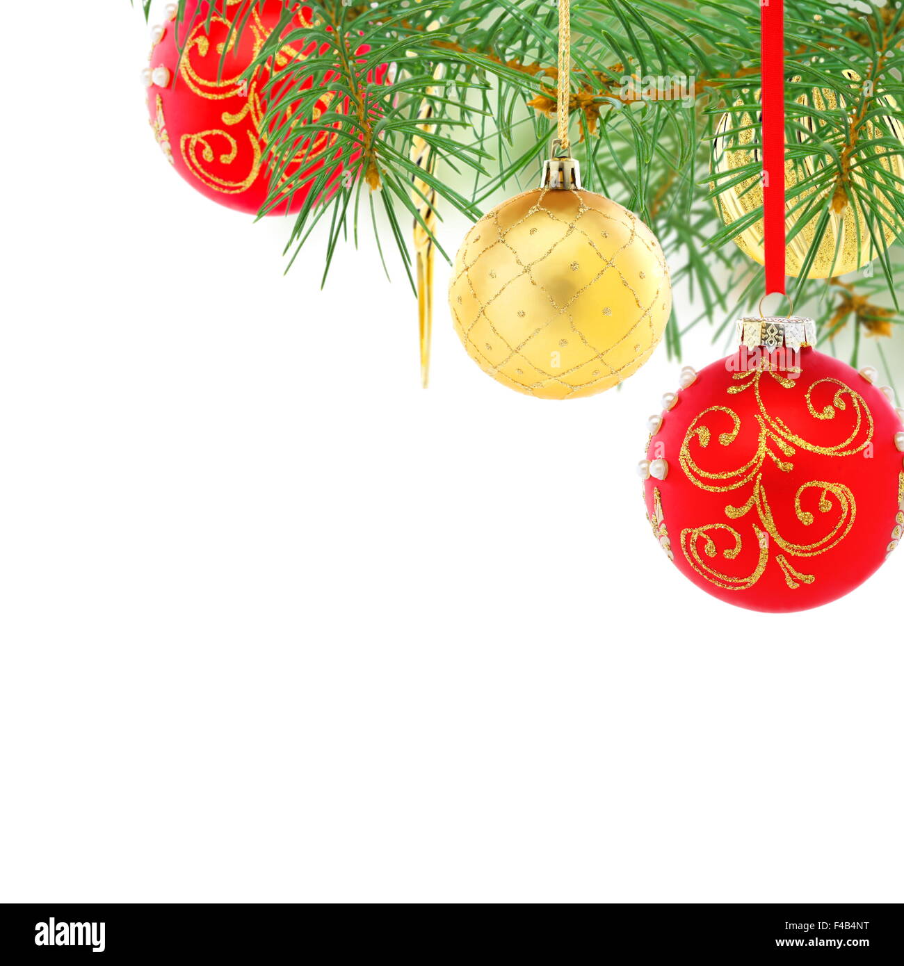 Gold color balls hi-res stock photography and images - Alamy