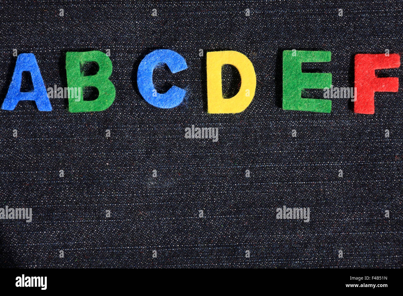 The little abc Stock Photo - Alamy