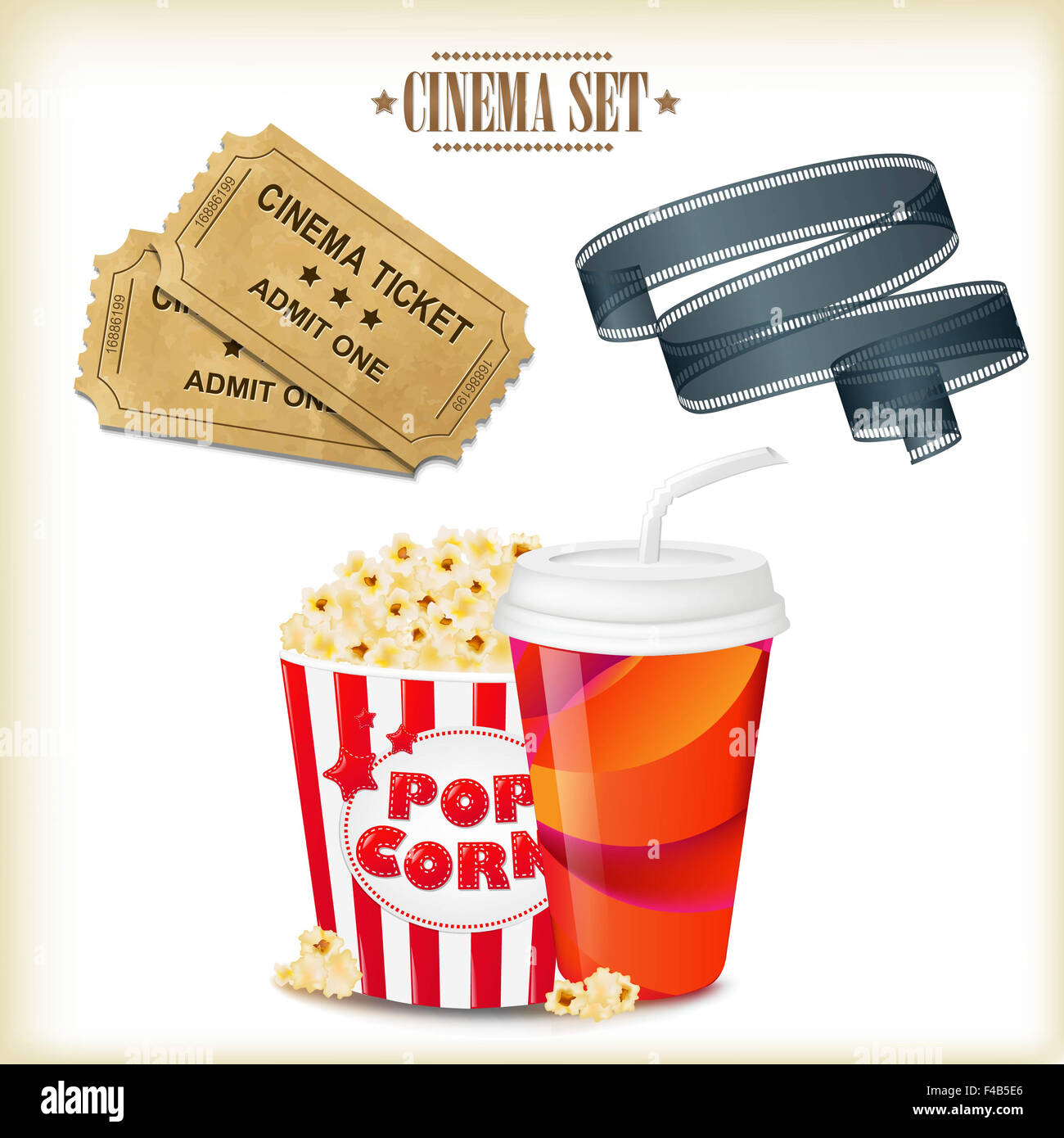 Cinema film cut out hi-res stock photography and images - Alamy