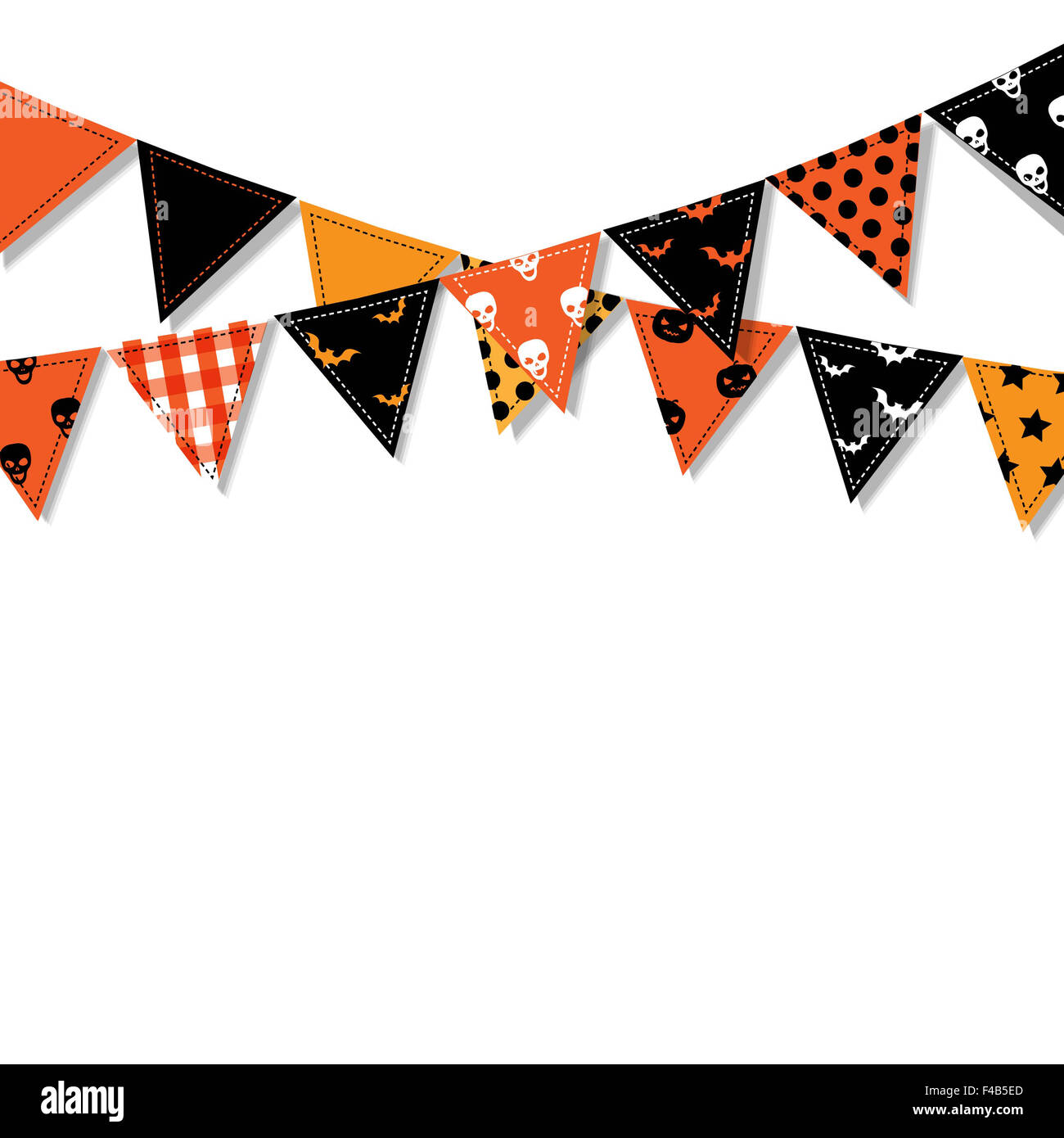 Bunting flags hi-res stock photography and images - Alamy