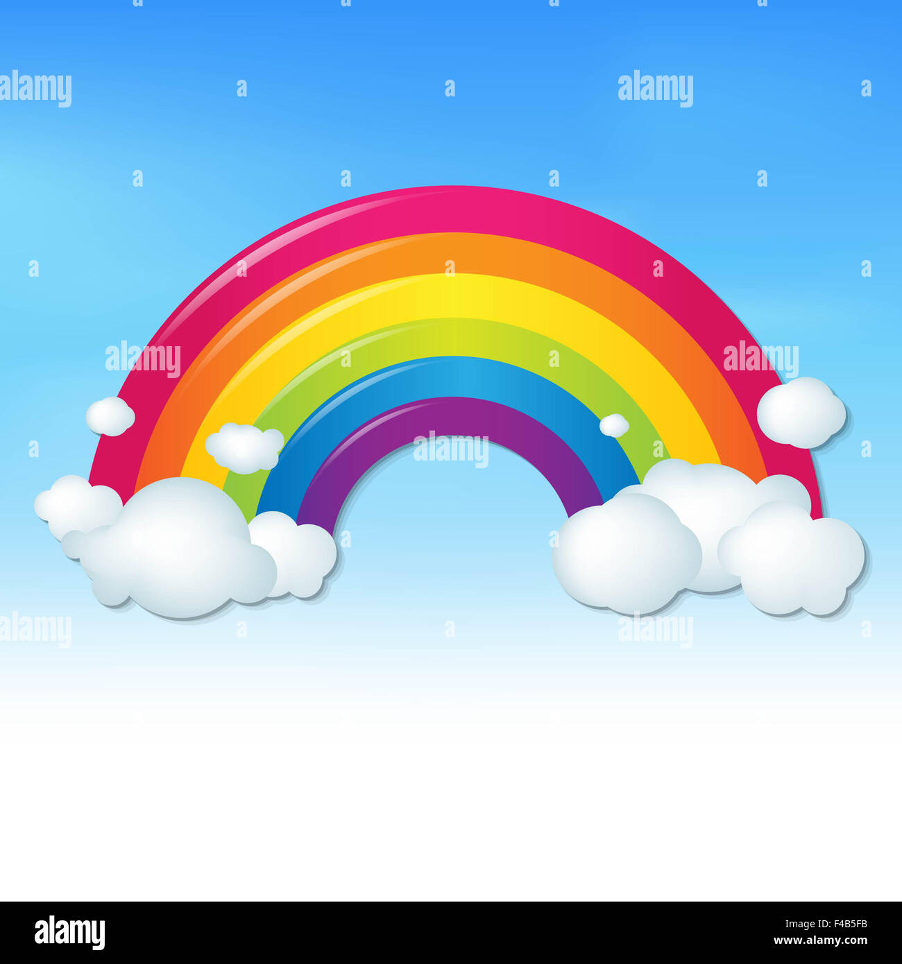 Rainbow color sky hi-res stock photography and images - Alamy