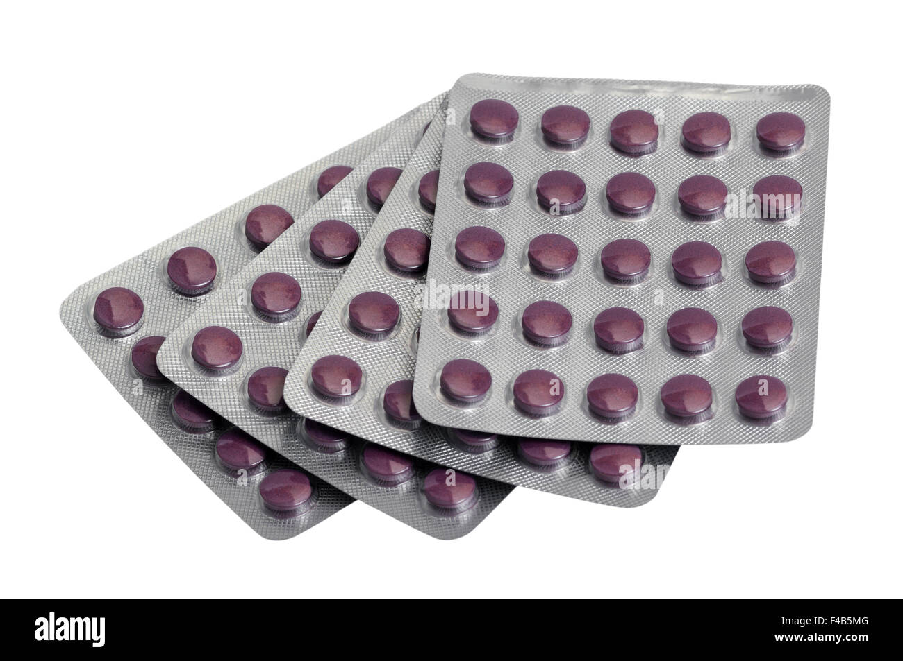 Medicine pills packed in blisters Stock Photo - Alamy