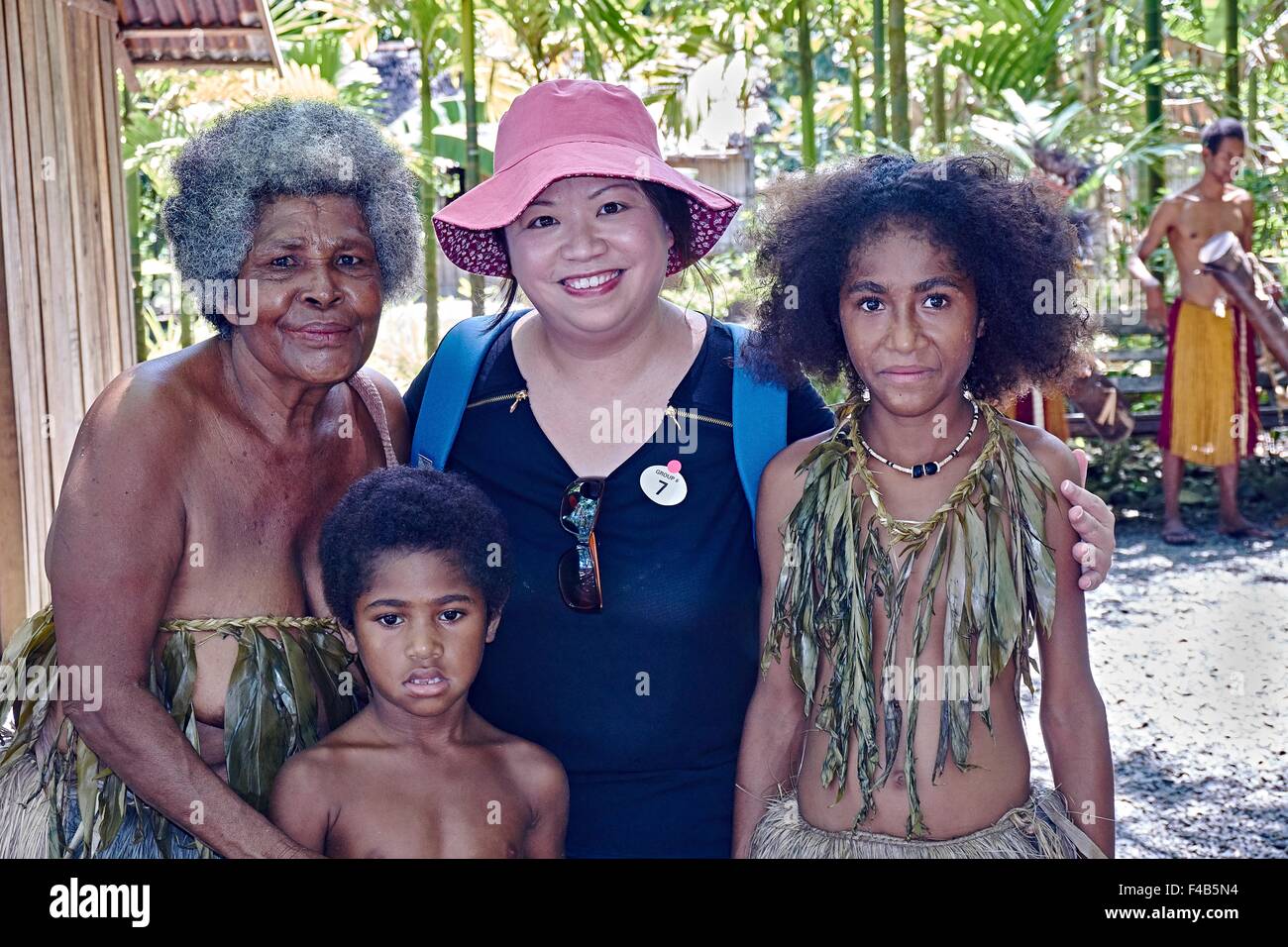 Alotau PNG Papua New Guinea Modern Indigenous Grandmother and ...