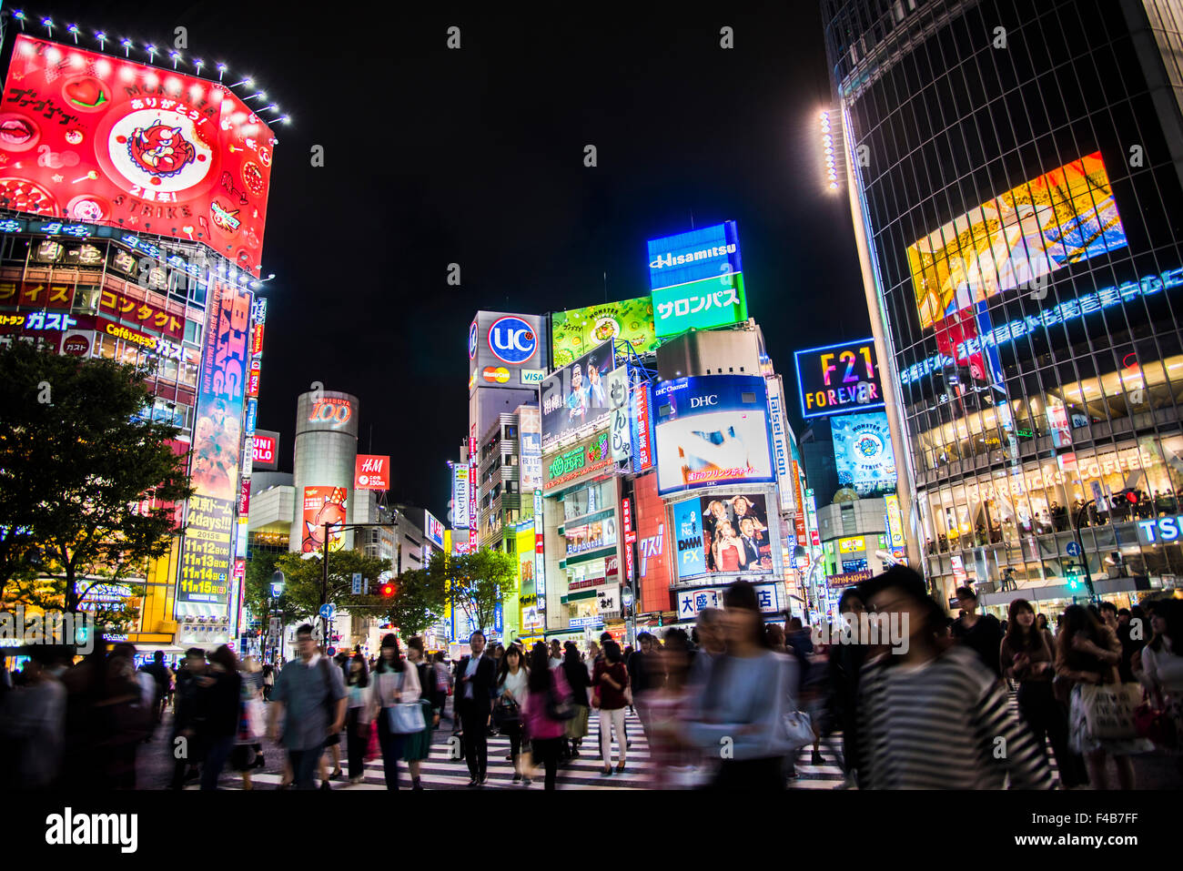 Shibuya Crossing,Shibuya-Ku,Tokyo,Japan Stock Photo - Alamy