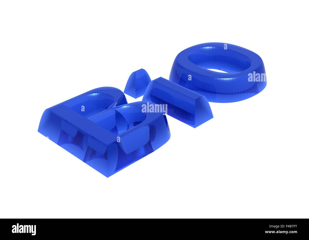 Word Bio on white background Stock Photo - Alamy