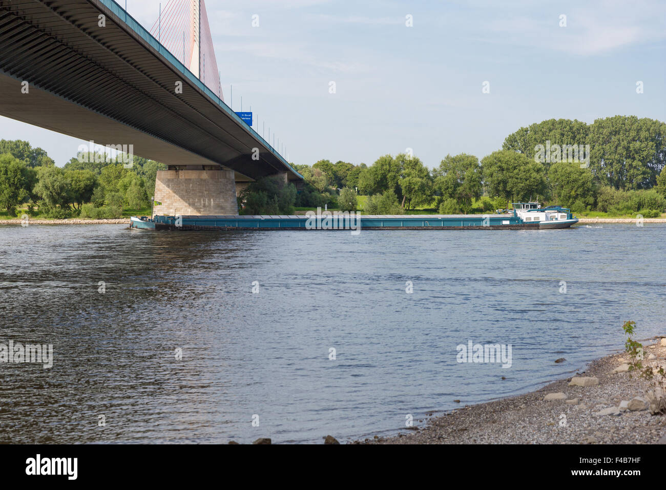 Bridge over rhine Stock Photo - Alamy