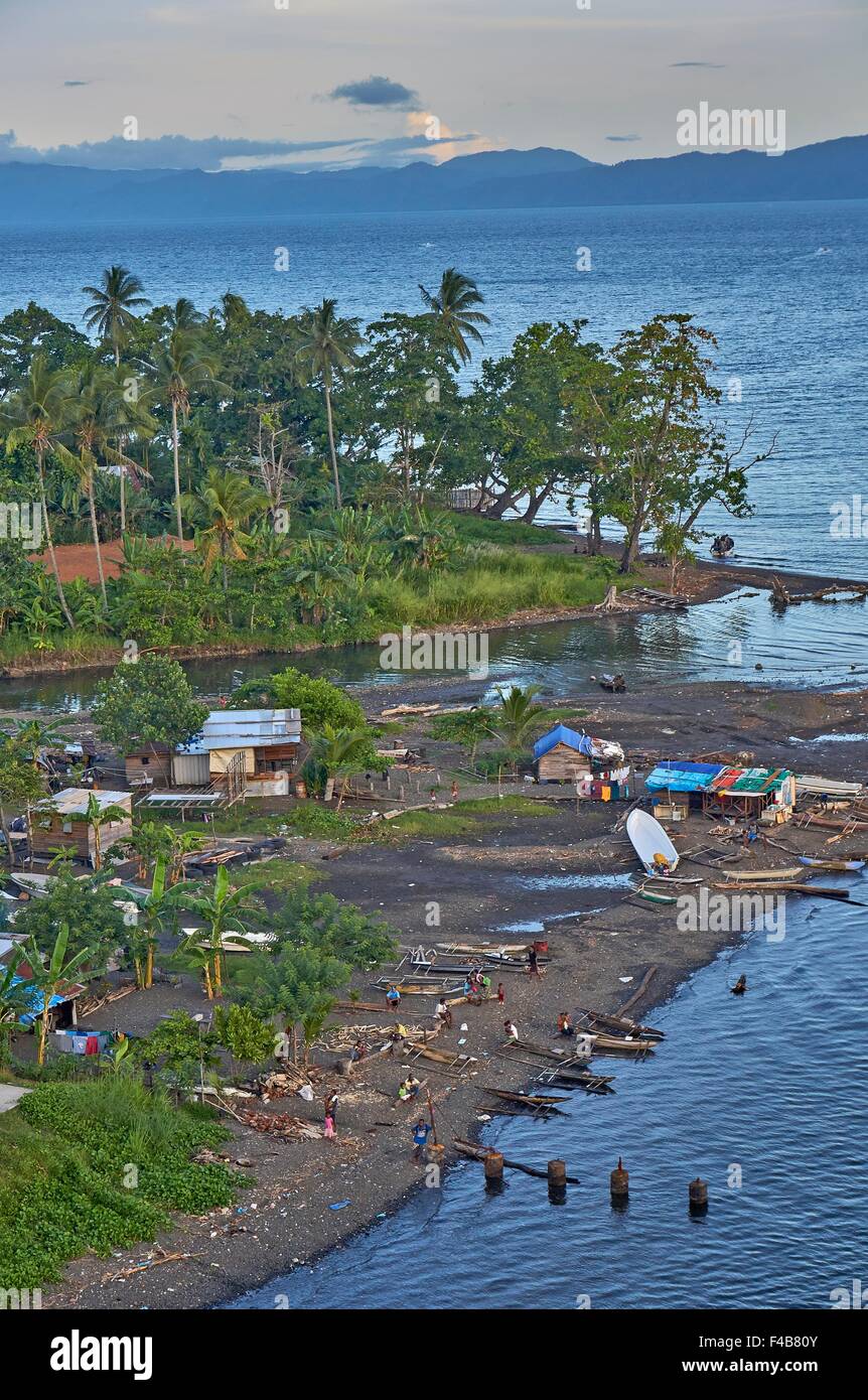 Alotau PNG Papua New Guinea Tourism Indigenous Local Shanty Fishing ...