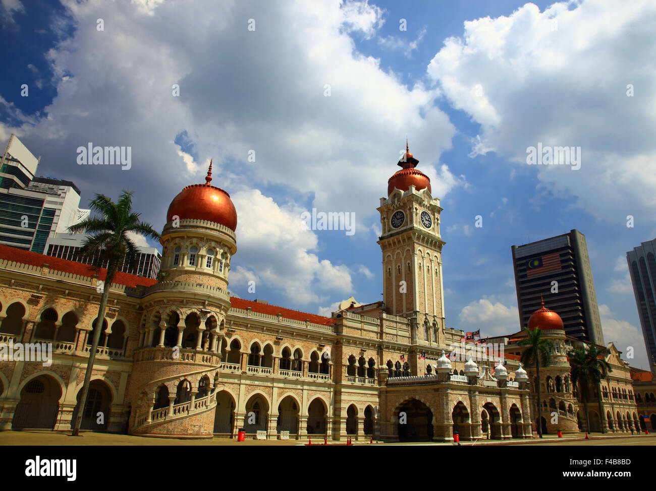 Sultan Abdul Samad Building Stock Photo - Alamy