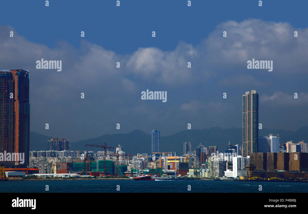 Kowloon panoramic city view hi-res stock photography and images - Alamy