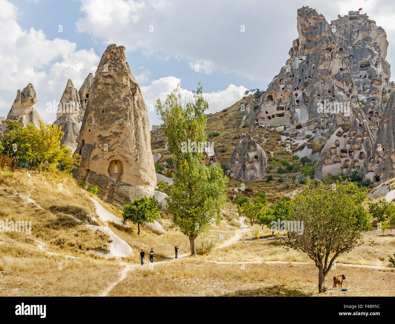 Goreme Valley Landscape Cappadocia Turkey Stock Photo - Alamy