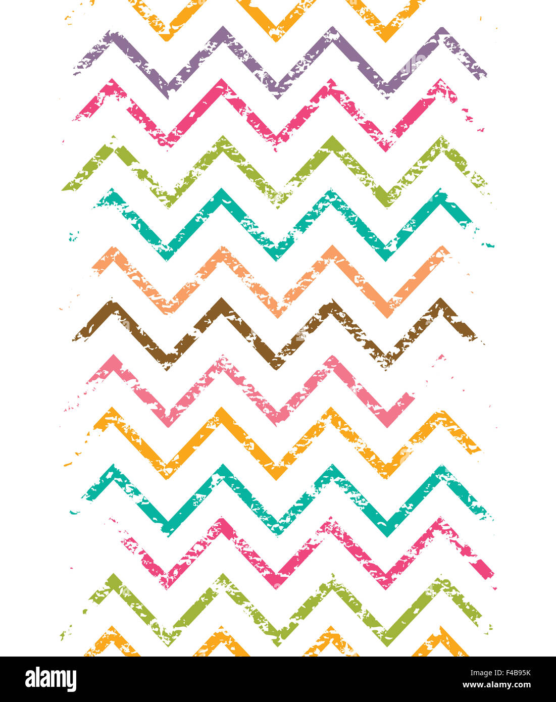 Purple Chevron Borders