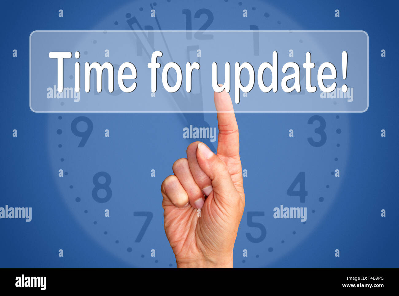 Time for update Stock Photo - Alamy