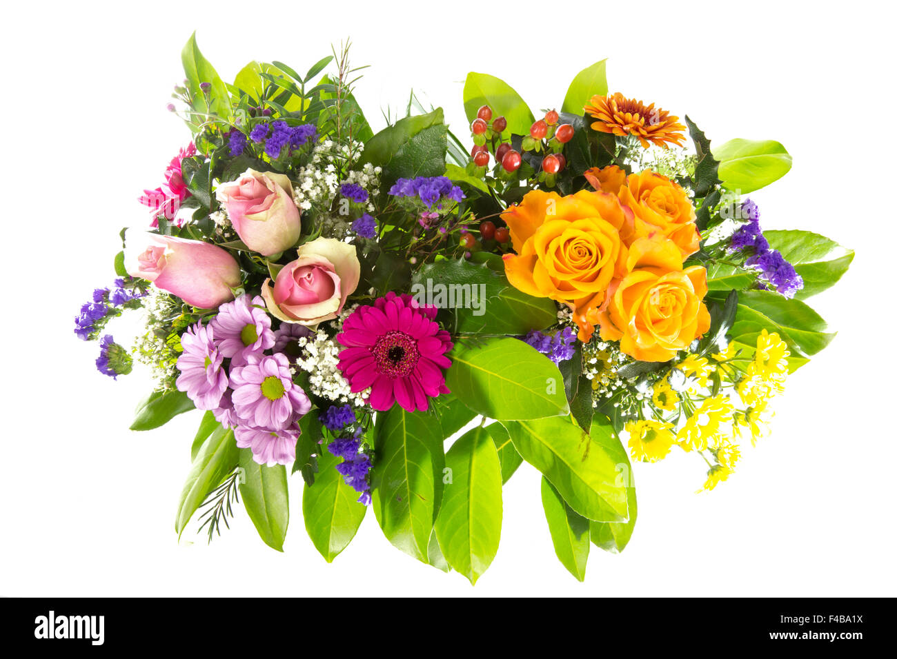 Two bouquets of flowers 4 Stock Photo - Alamy