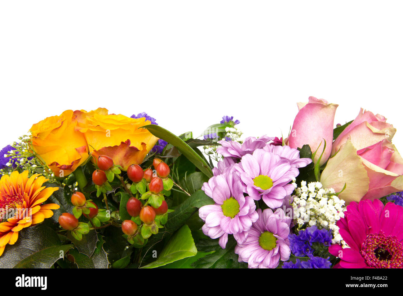 Two bouquets of flowers 2 Stock Photo - Alamy