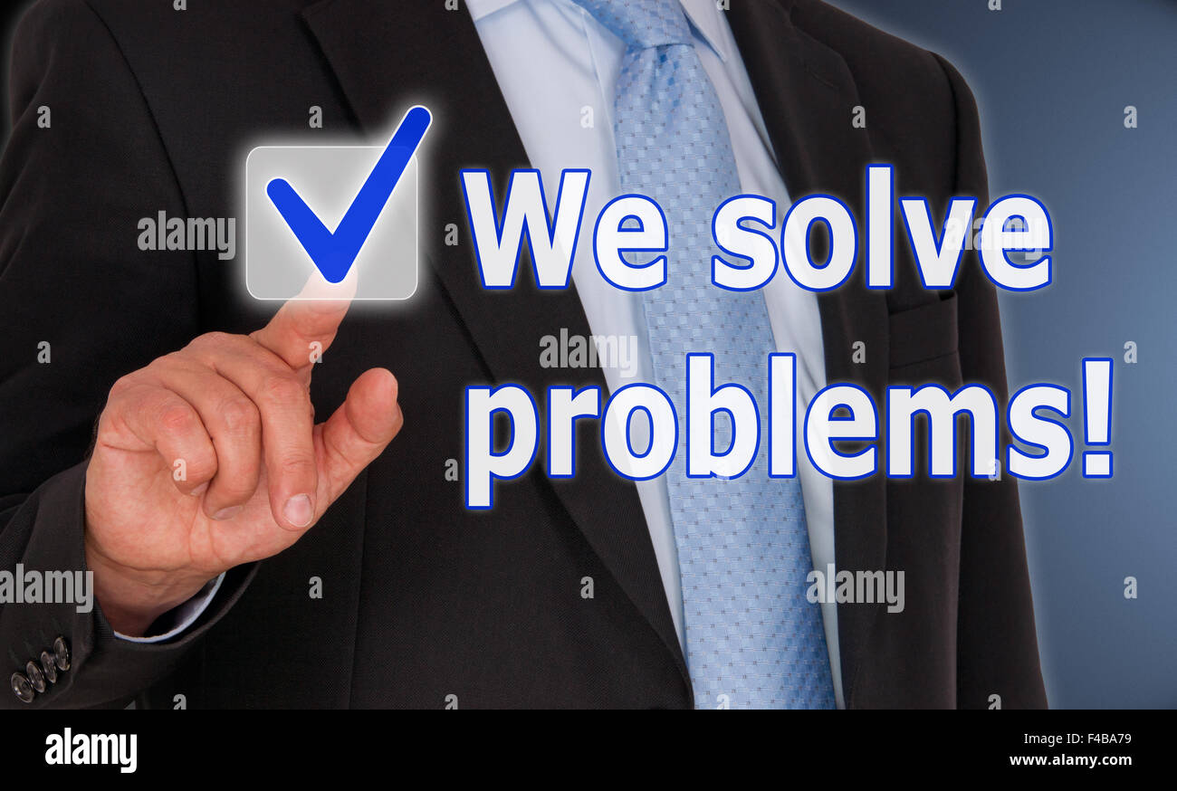 Solve the issue hi-res stock photography and images - Alamy