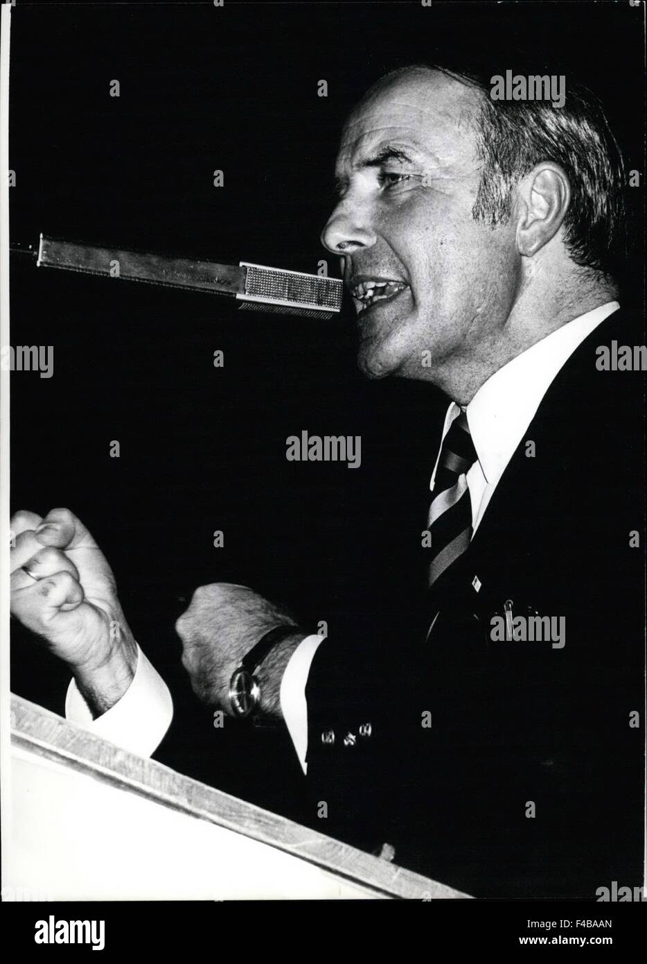 October 8, 1978 - Ready to ''fight''. is Alfred Dregger, Chairman of ...