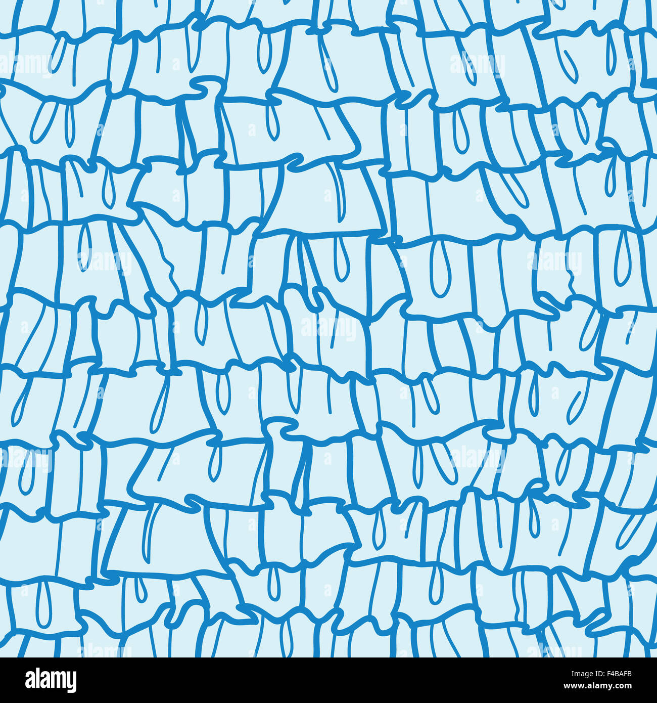 Blue ruffle fabric texture seamless pattern background Stock Photo - Alamy