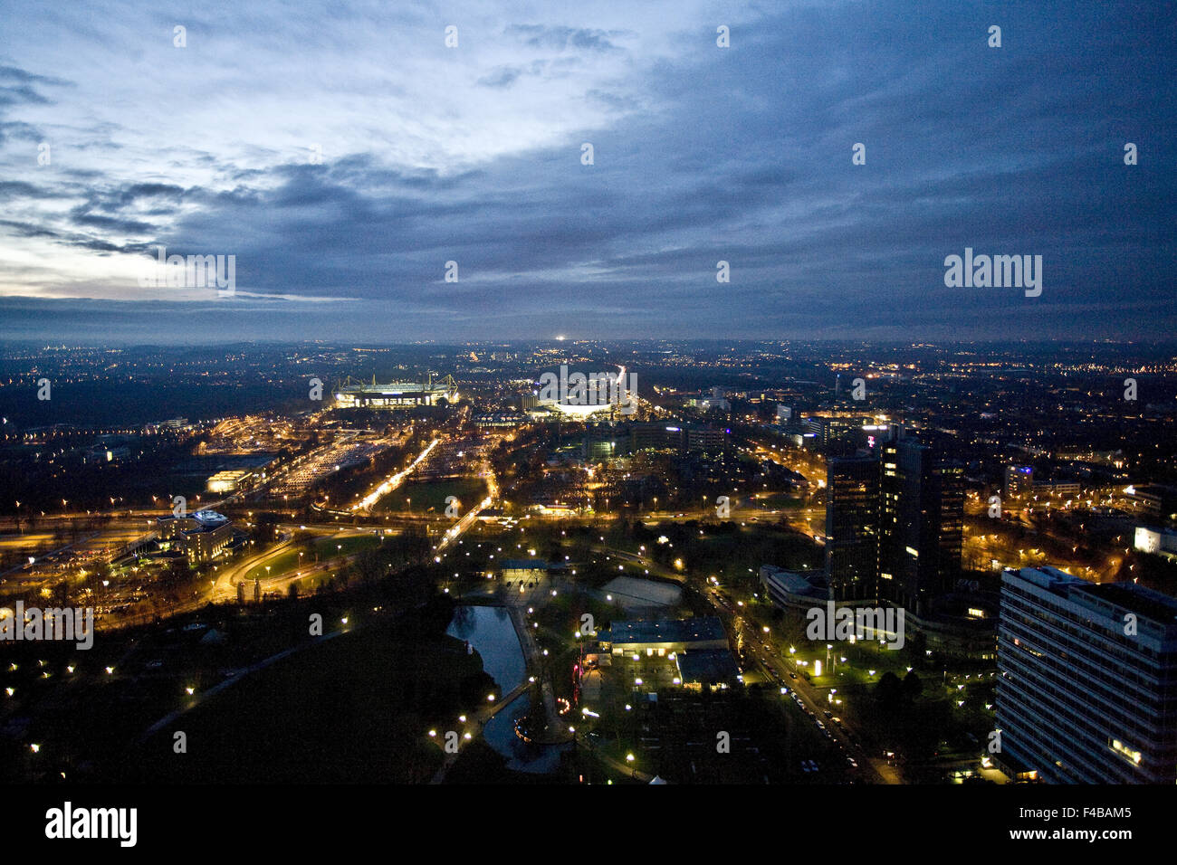 Aerial view of dortmund hi-res stock photography and images - Alamy
