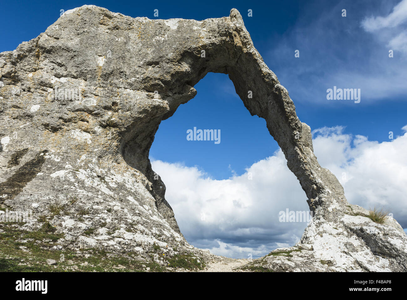 rock arch, Gotland, Sweden Stock Photo - Alamy