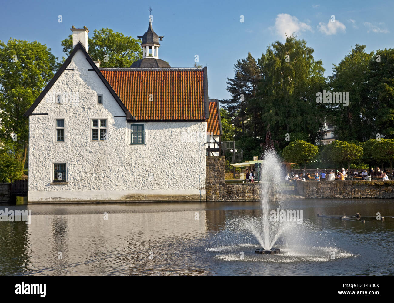 Water Castle Rodenburg, Dortmund, Germany Stock Photo - Alamy