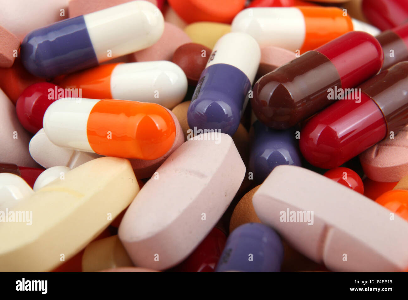 pills and capsules Stock Photo - Alamy