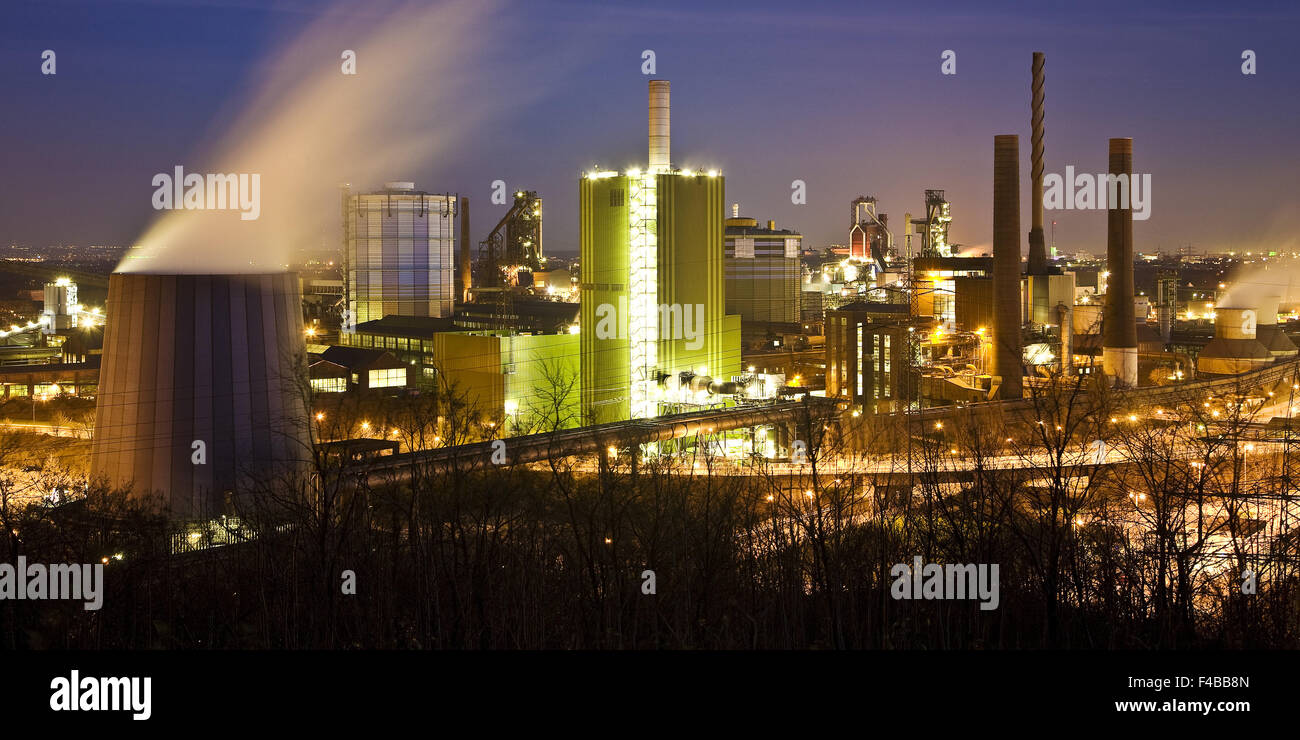 Steel mill ThyssenKrupp, Duisburg, Germany Stock Photo - Alamy
