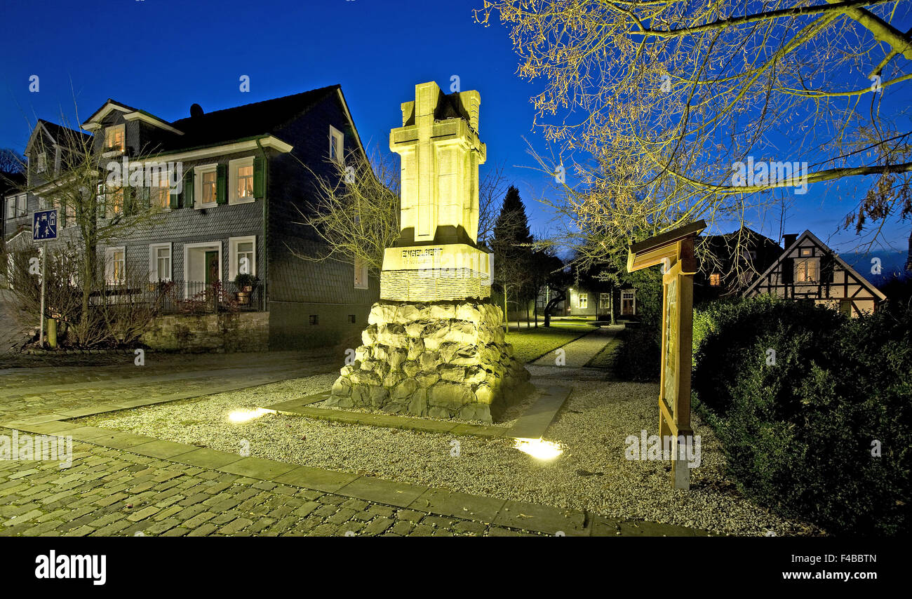 Monument Engelbert, Gevelsberg, Germany Stock Photo - Alamy